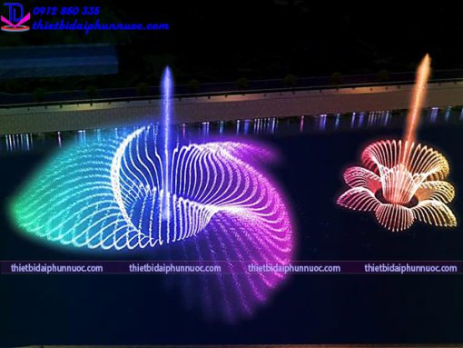 Vòi Phun 2D, 3D Lắp Đặt Cho Nhạc Nước | Thiết bị đài phun nước